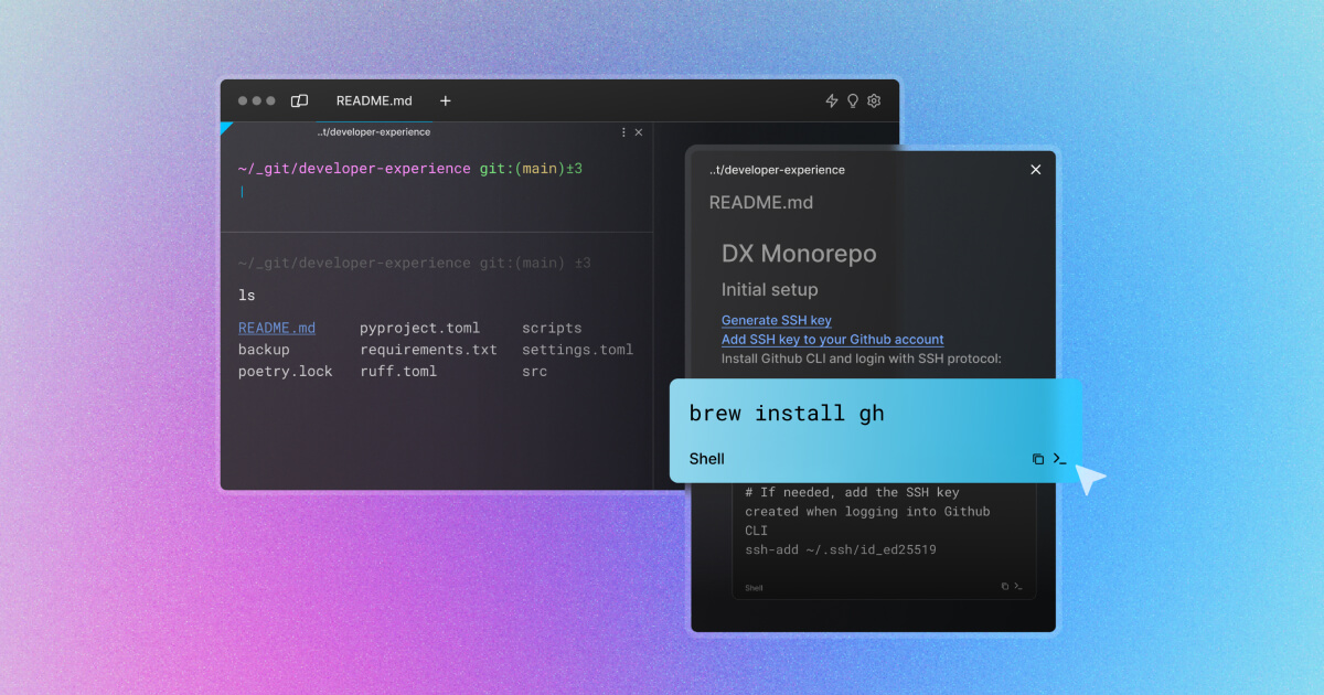 New utilities for your terminal, inspired by text editors | Warp